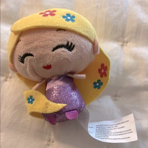 Disney | Toys | Rapunzel Mini Plush Doll With Yellow Hair And Purple ...